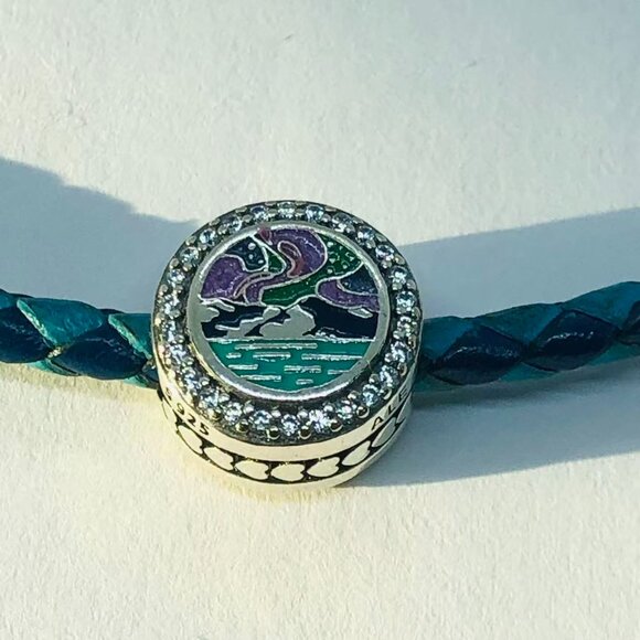 Pandora | Jewelry | Pandora Alaska Northern Lights Exclusive Button ...